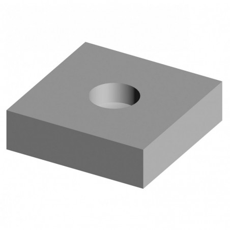 Socle à souder 70 mm - INOX 1123 avec Bricometal