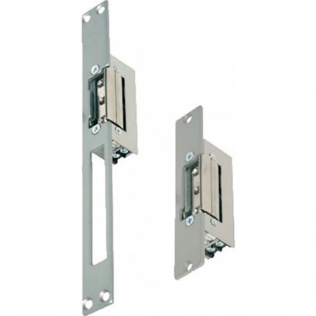 Gâche électrique à encastrer - 12V symétrique - à émission - à mémoire ...