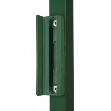 Gâche en nylon verte tube carré de 40mm mini. SMKLQF26005 avec Bricometal