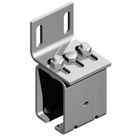 Supports de rails - Fixation murale FA7328 avec Bricometal