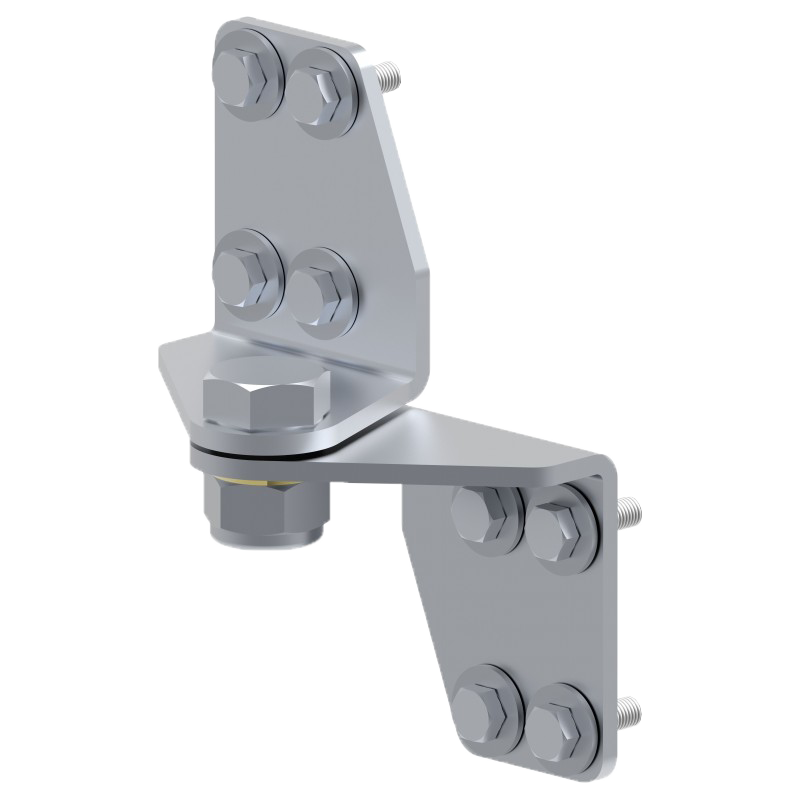 Portails coulissant sectionnel à angle avec Bricometal
