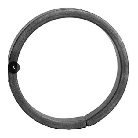Cercle carré de 20x6 ø100 V70140C avec Bricometal