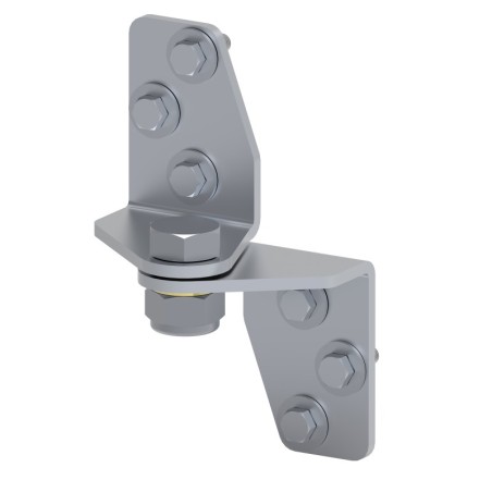 Portail coulissant à angle à partir de 90° - Passage de 2,80m - Hauteur ...